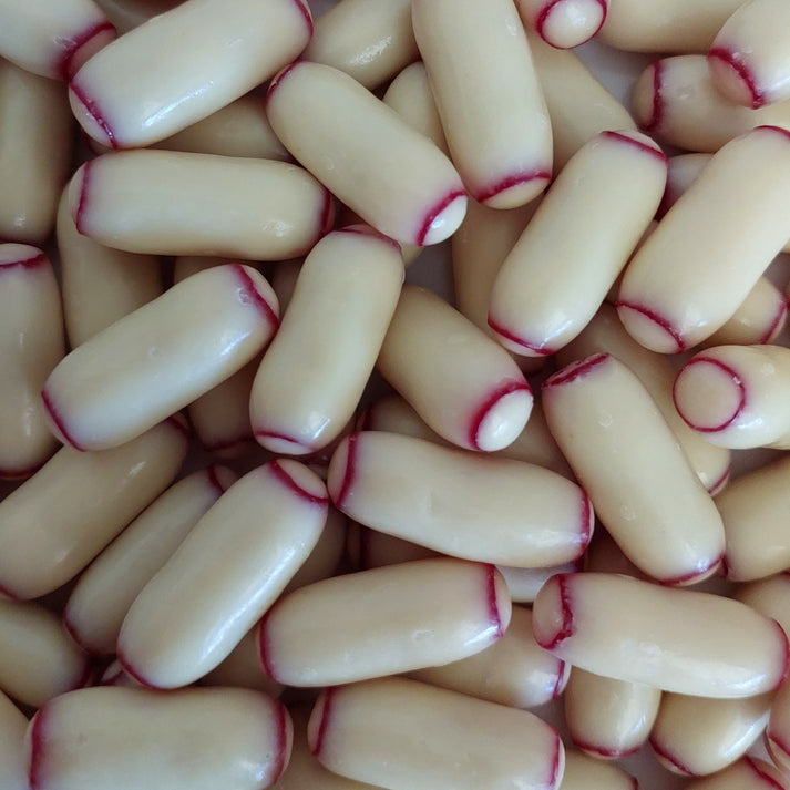 White Chocolate Raspberry Bullets – GG's Candy Land