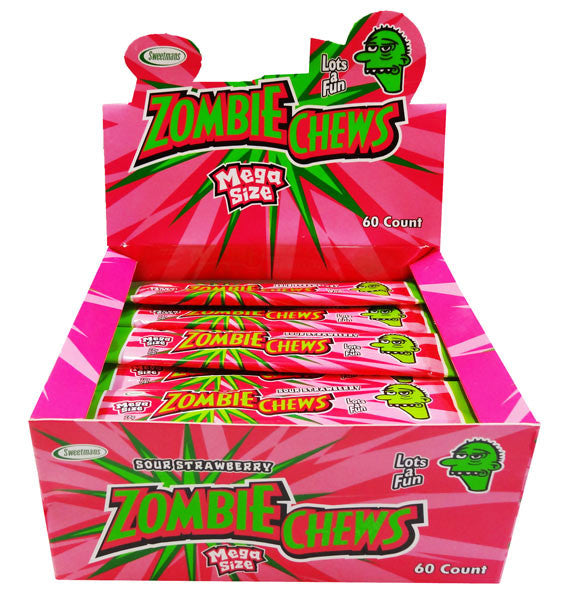 Zombie Chew Sour Strawberry – GG's Candy Land